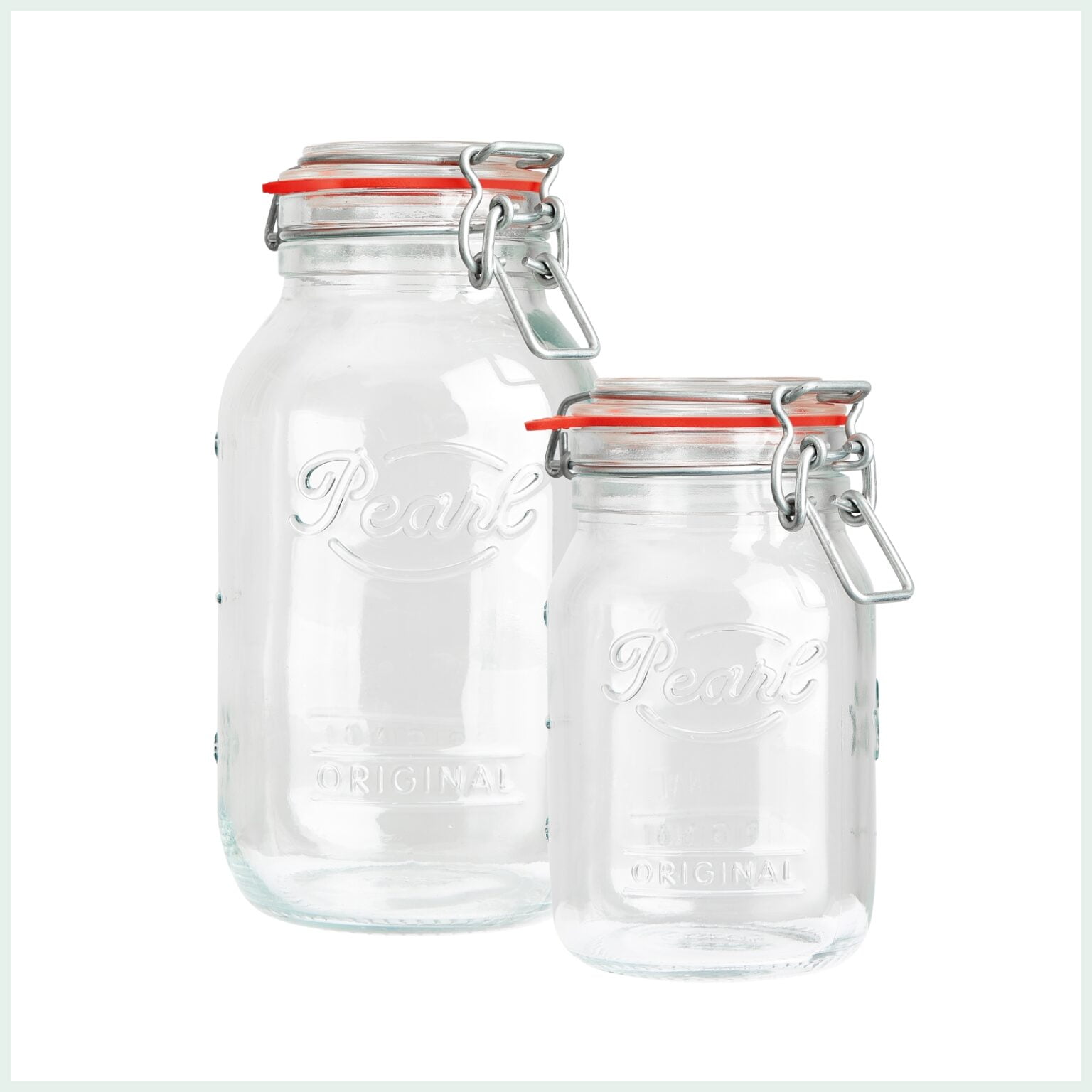 Pearl Jars | Preserve & Canning Jars with Fully Reusable lids